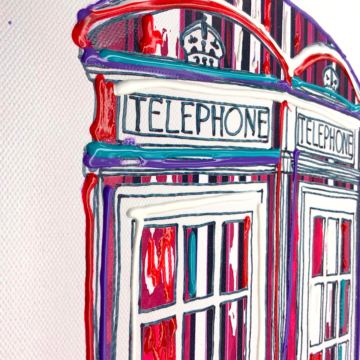 phone box drawing