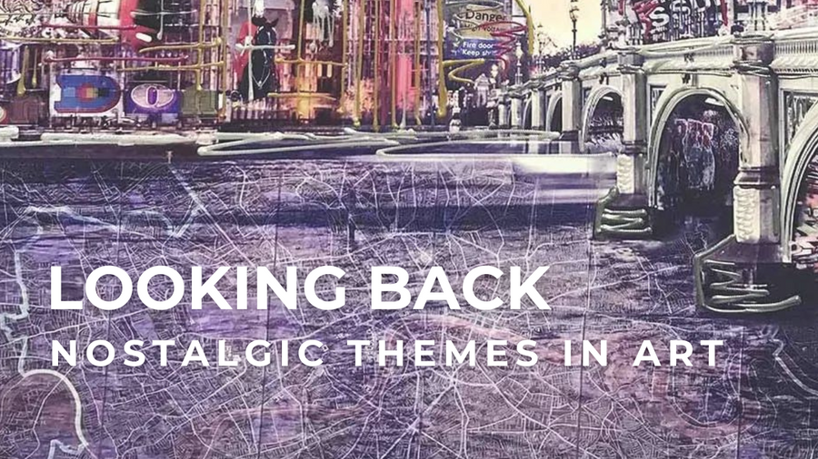 Looking Back: Nostalgic Themes in Art – Rare Interior Art