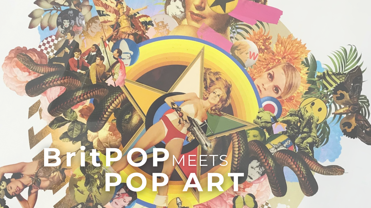 Brit Pop meets Art – Rare Interior Art