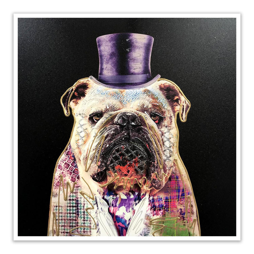 Chester British Bulldog – Rare Interior Art