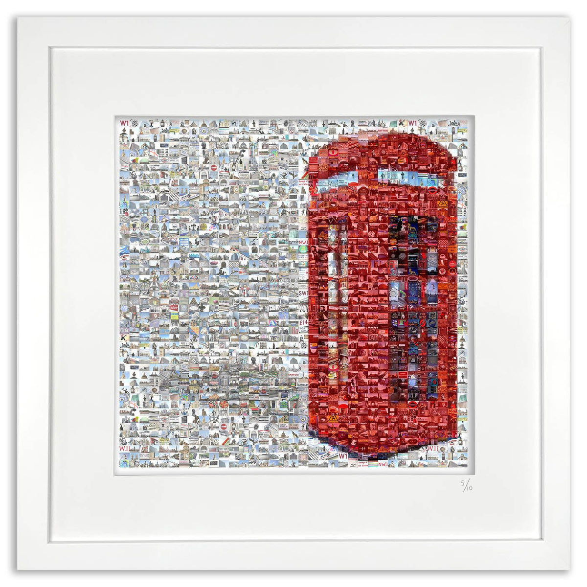 Phone Box Shadow – Rare Interior Art