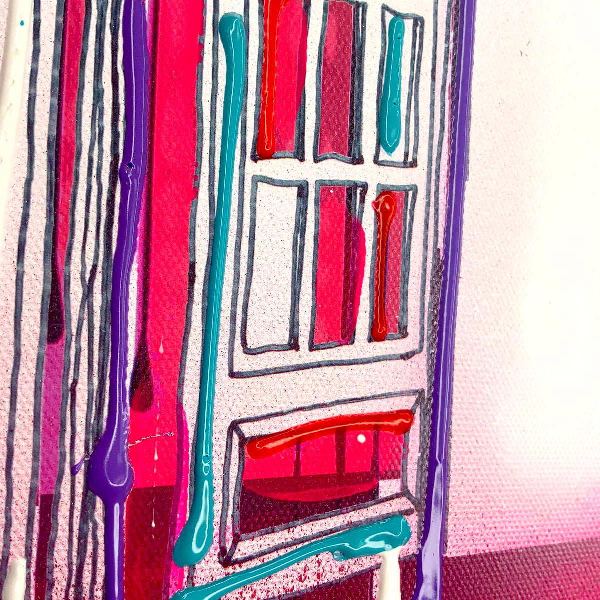 Drippy Phone Box – Rare Interior Art