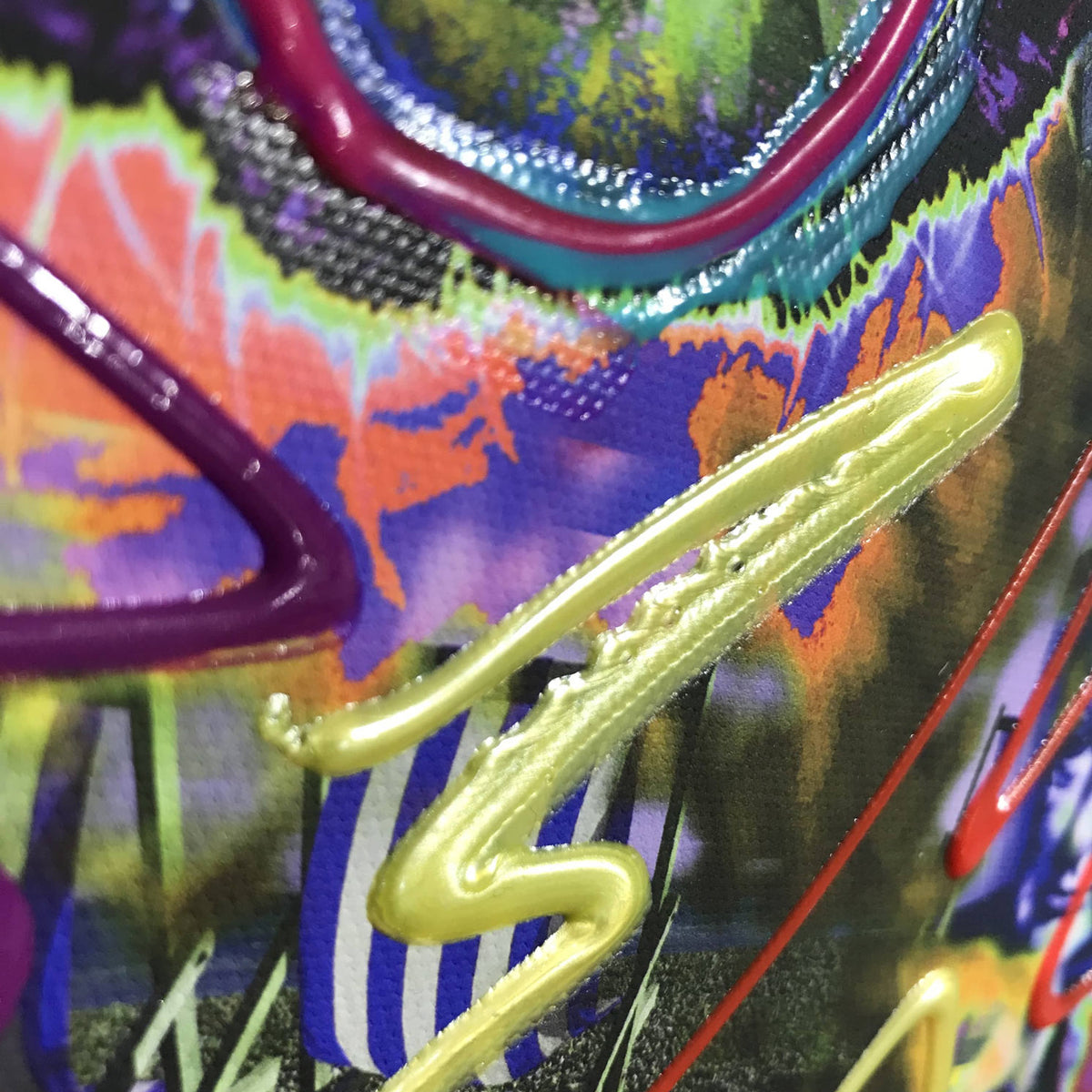 Steph the Staff Blue – Rare Interior Art