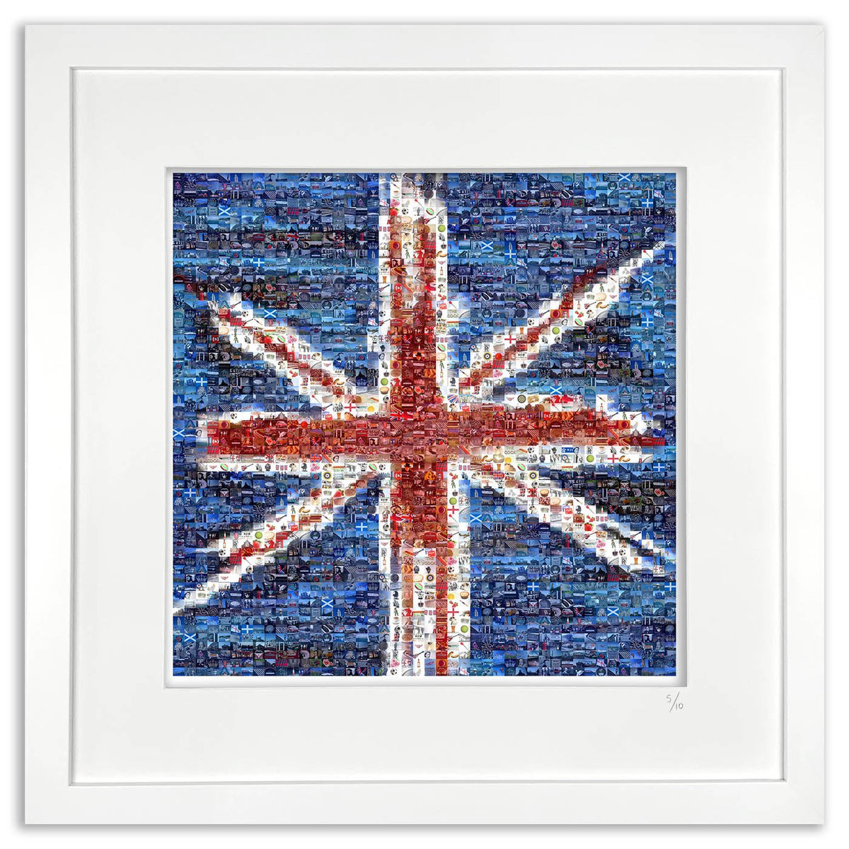 Union Jack Splat – Rare Interior Art